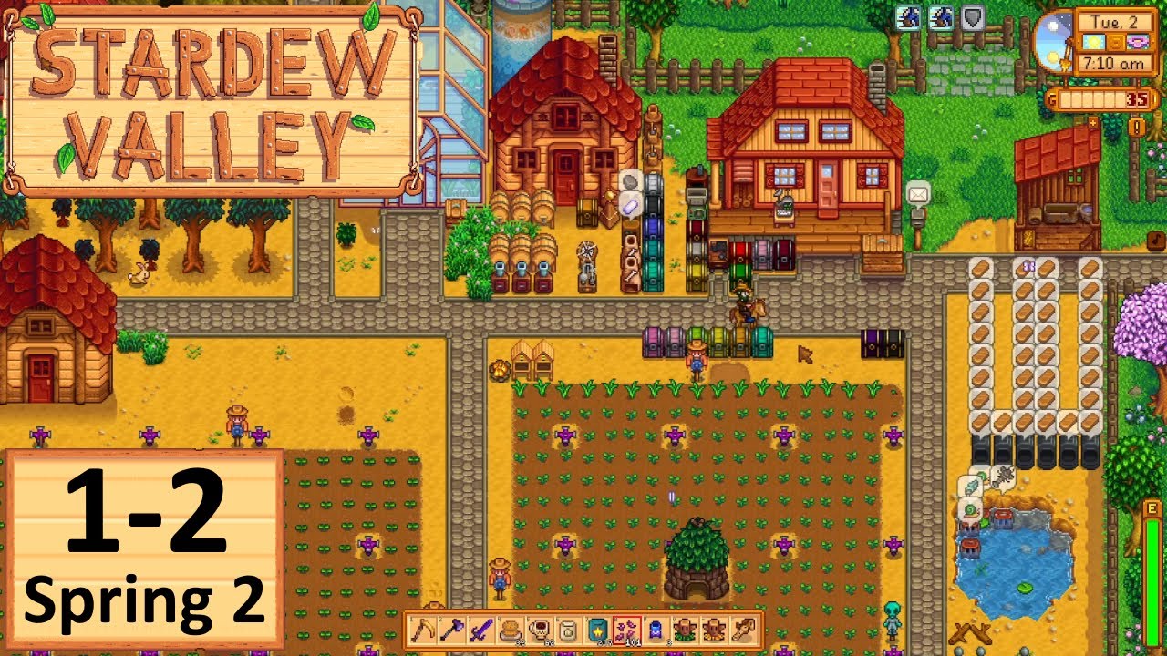 New Year Planting - Stardew Valley MIN/MAX + 100% Perfection Guide Y2 ...