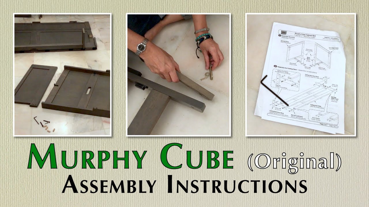Murphy Cube Assembly Instruction Video - YouTube