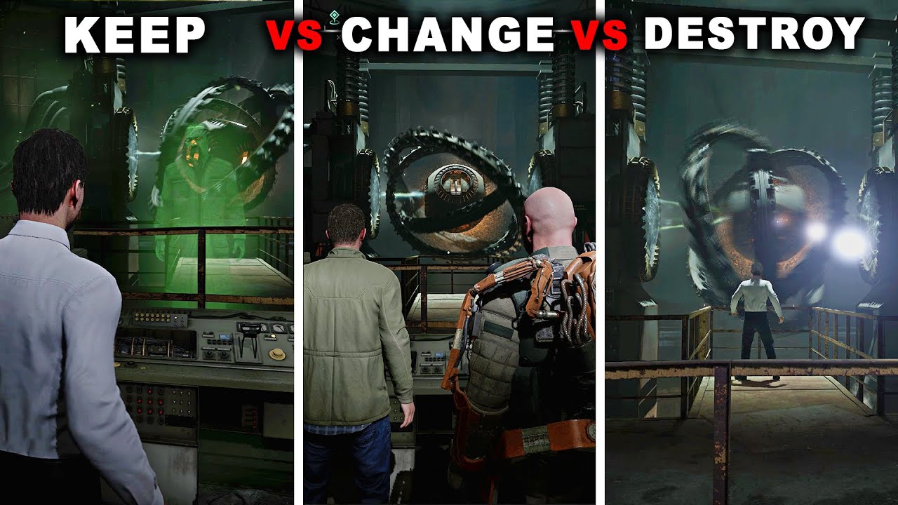 Keep/Change/Destroy the C-Consciousness (ALL CHOICES) - STALKER 2 ...