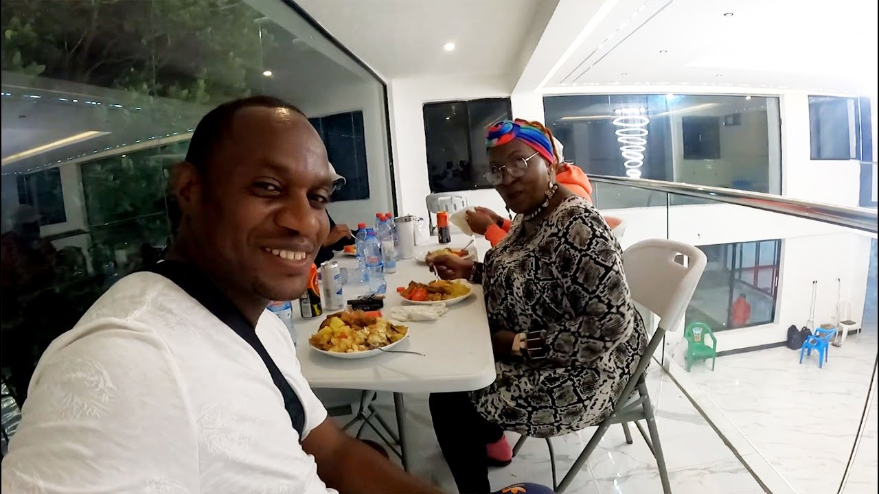 Watch what happened @iam_marwas Villa after the local Ugandan food was ...