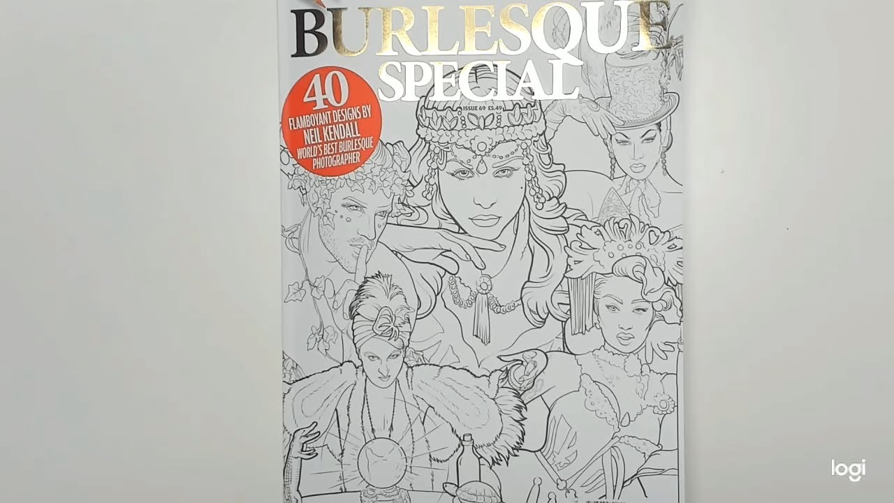 Colouring Heaven Burlesque Special Issue #69 - YouTube