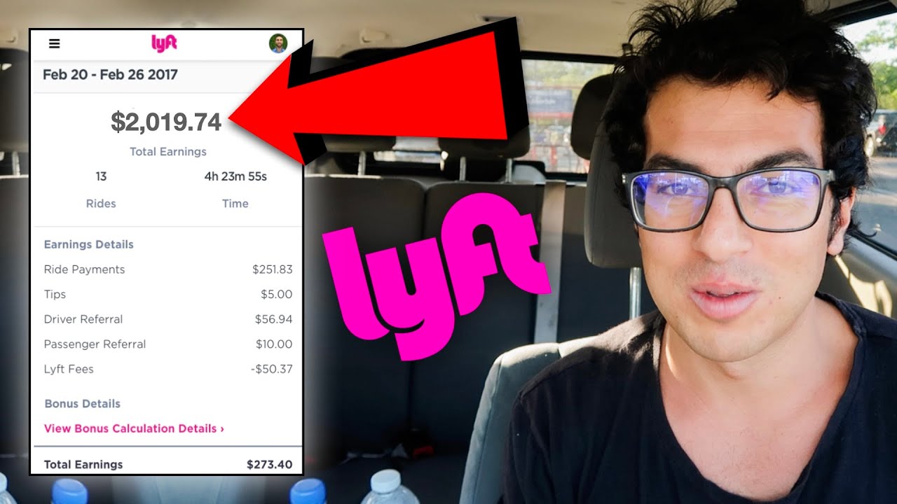 How To Make $2,000 Per Week As A Lyft Driver in 2022 (Real Earnings ...