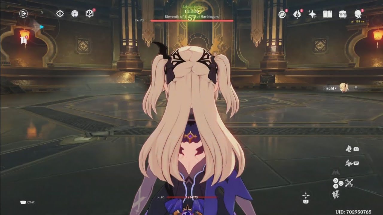 1 HP Fischl C6 vs Childe | Genshin Impact - YouTube