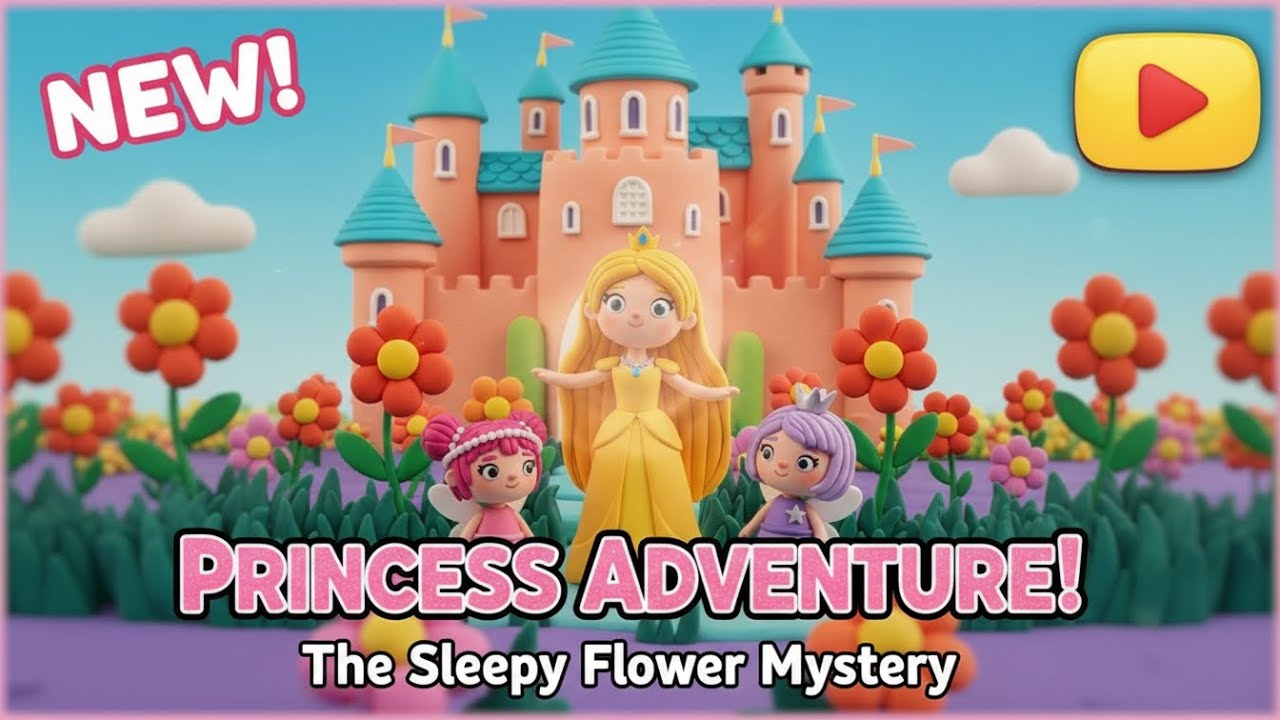 The Princess and the Sleepy Flower | Sleeping Beauty Moral: Love and ...