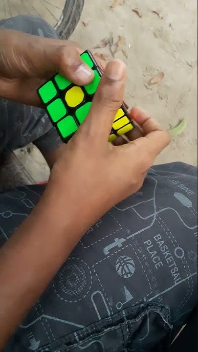 How to make dot pattern on Rubix cube. - YouTube