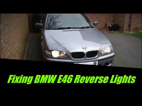 How to Fix BMW E46 Reverse/Tail Lights - YouTube