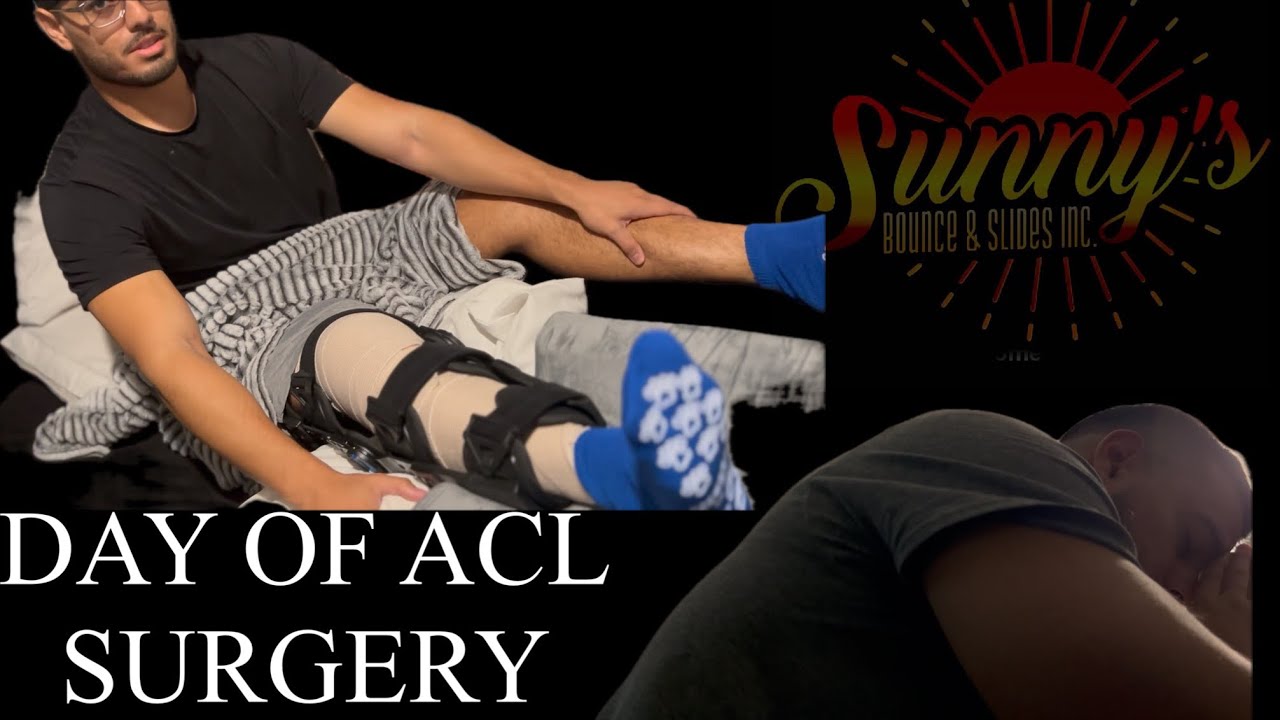 DAY OF ACL SURGERY - YouTube