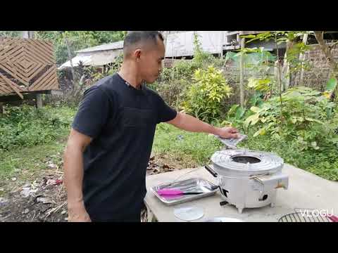 Cooking using JOY CHARCOAL STOVE - YouTube