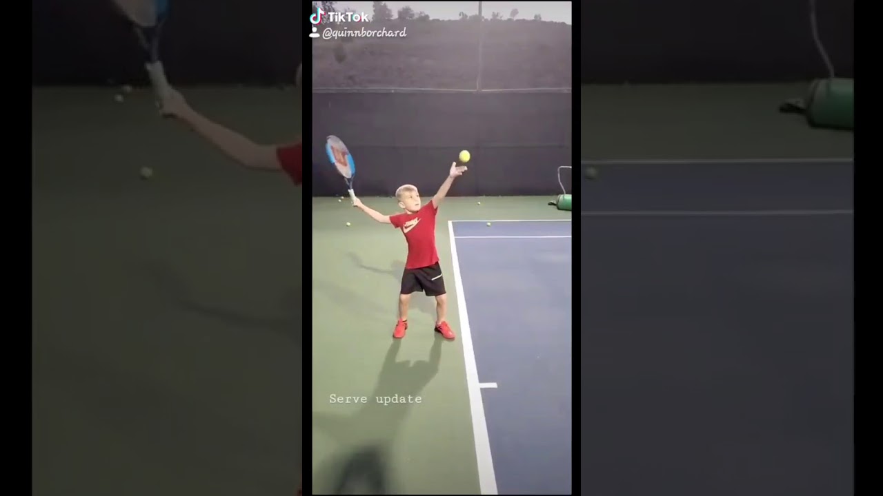 James 6 year old Super Tennis compilation - YouTube