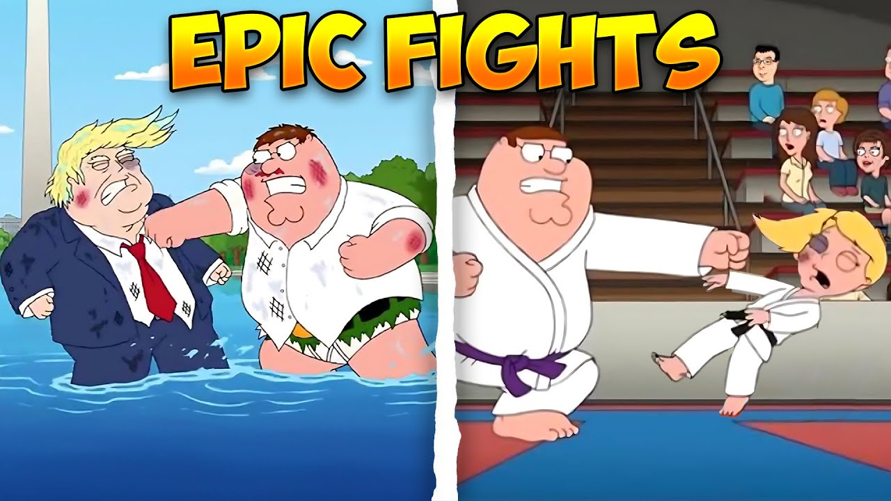 10 Epic Family Guy Fights that Will Blow Your Mind - YouTube