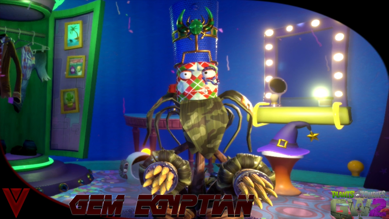 Plants Vs Zombies Garden Warfare 2 Sets - Gem Egyptian Set - Commando ...
