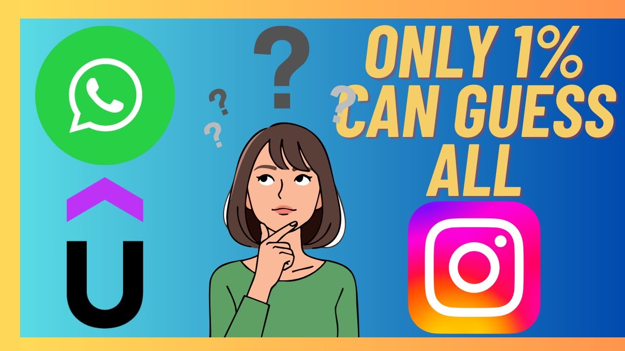 Guess the App Logo Challenge Easy to Hard 60 Logos! - YouTube