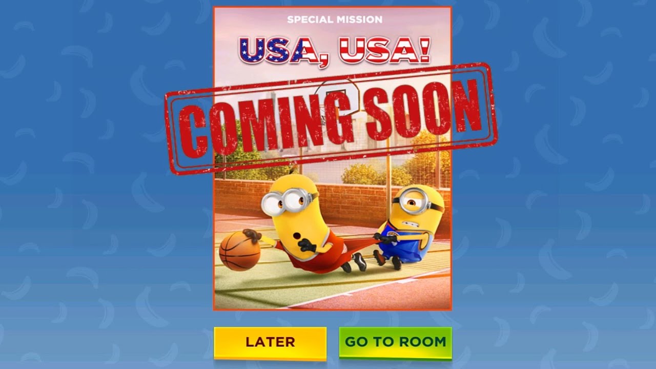 Minion rush USA, USA new special mission SOON Sporty Kevin minion ...