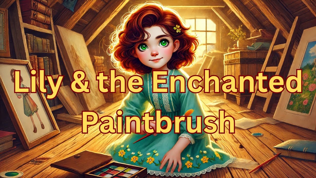 Lily and the Enchanted Paintbrush!! Short story for kids! Learning ...