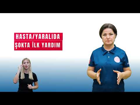 HASTA YARALIDA ŞOKTA İLK YARDIM