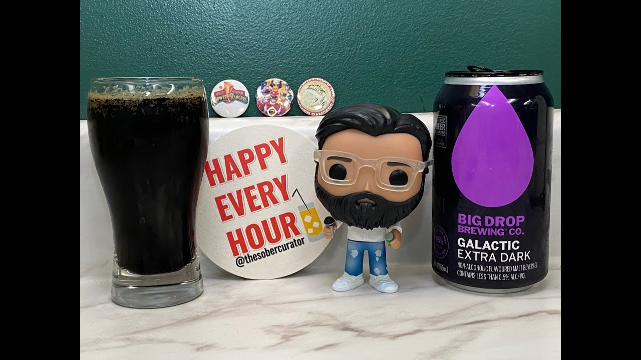 NA Beer Review #84 - Big Drop Brewing Co - Galactic Extra Dark - YouTube