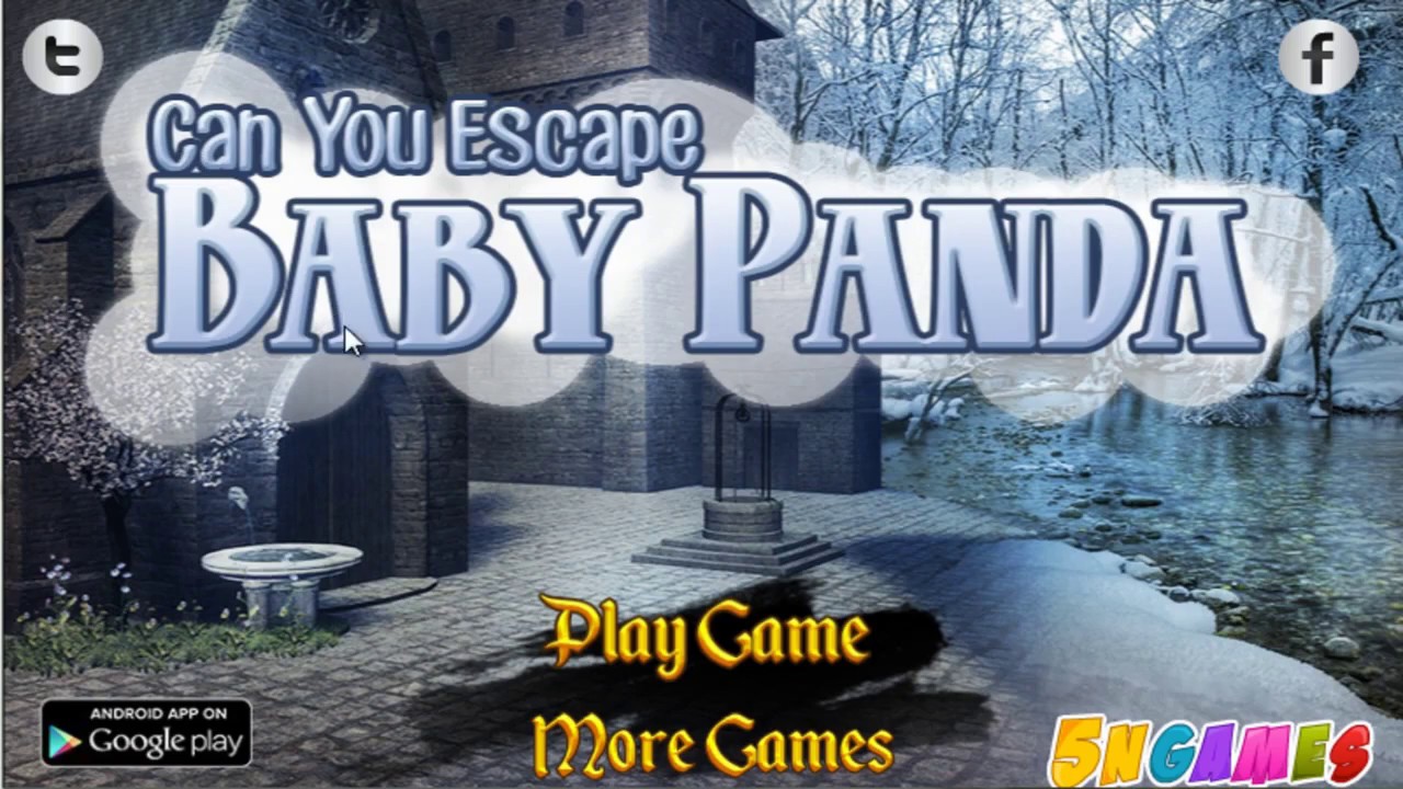 Can You Escape Baby Panda Walkthrough - YouTube
