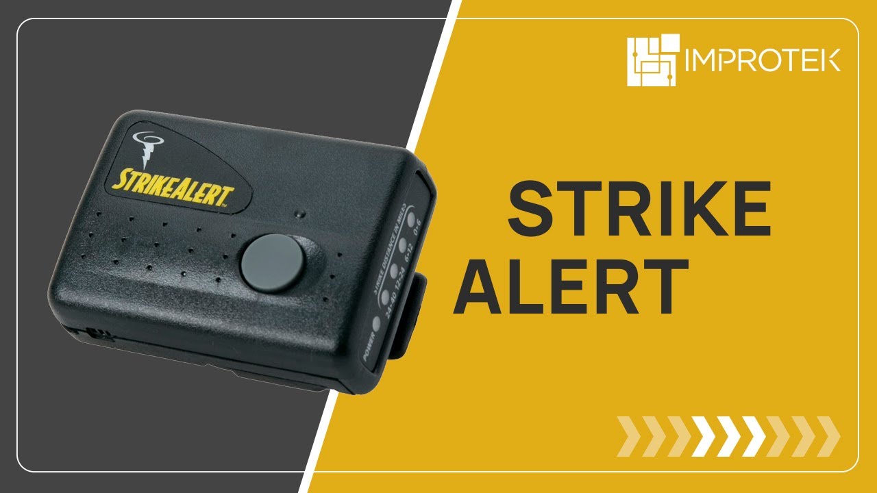 STRIKE ALERT | Detector Tormenta Eléctrica Indicación LED - YouTube