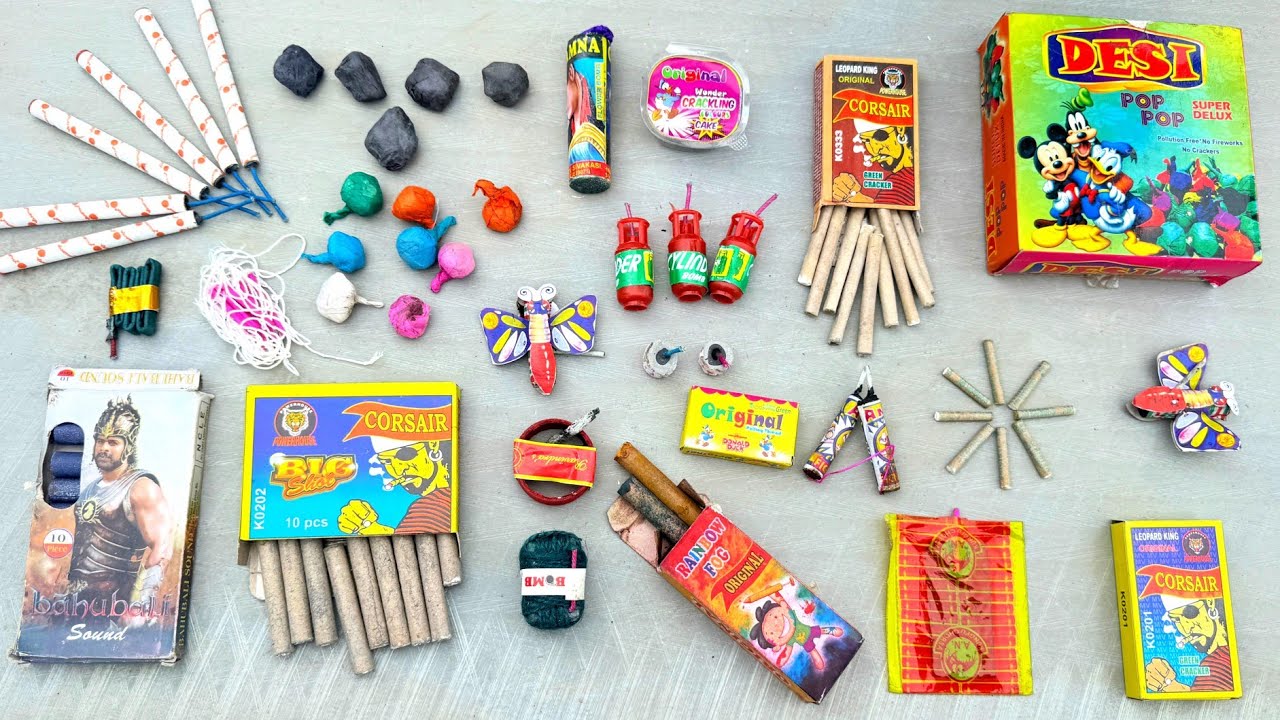 Diffrent Types of unique Crackers Testing | Different types of ...