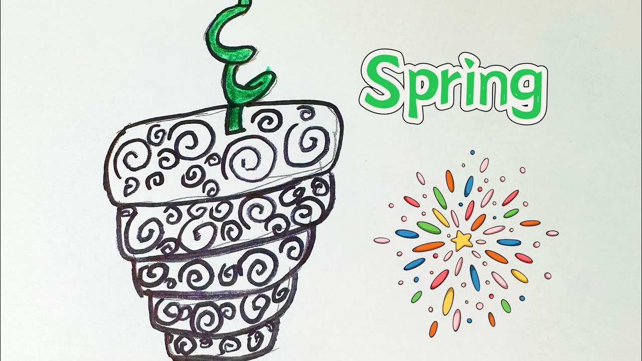 How to draw Spring | Blox Fruits Roblox #drawing - YouTube