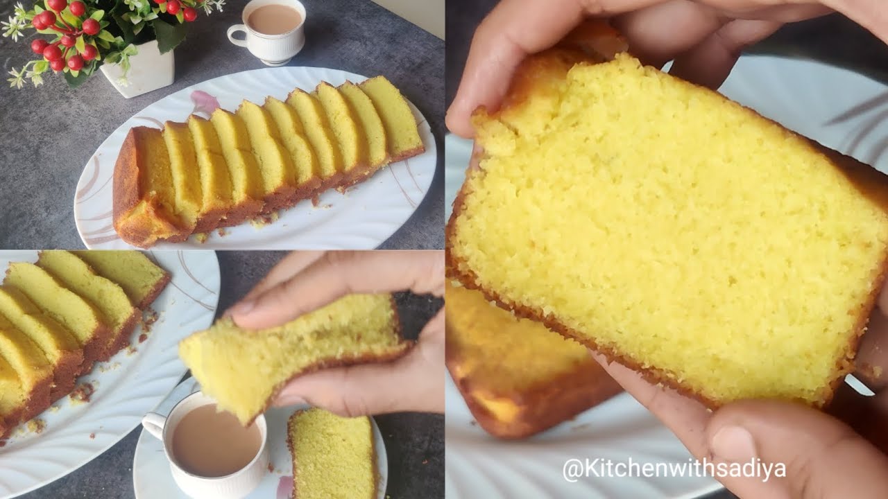 Butter Cake | Bakery Style Tea Cake Original Recipe | How to Make Tea ...