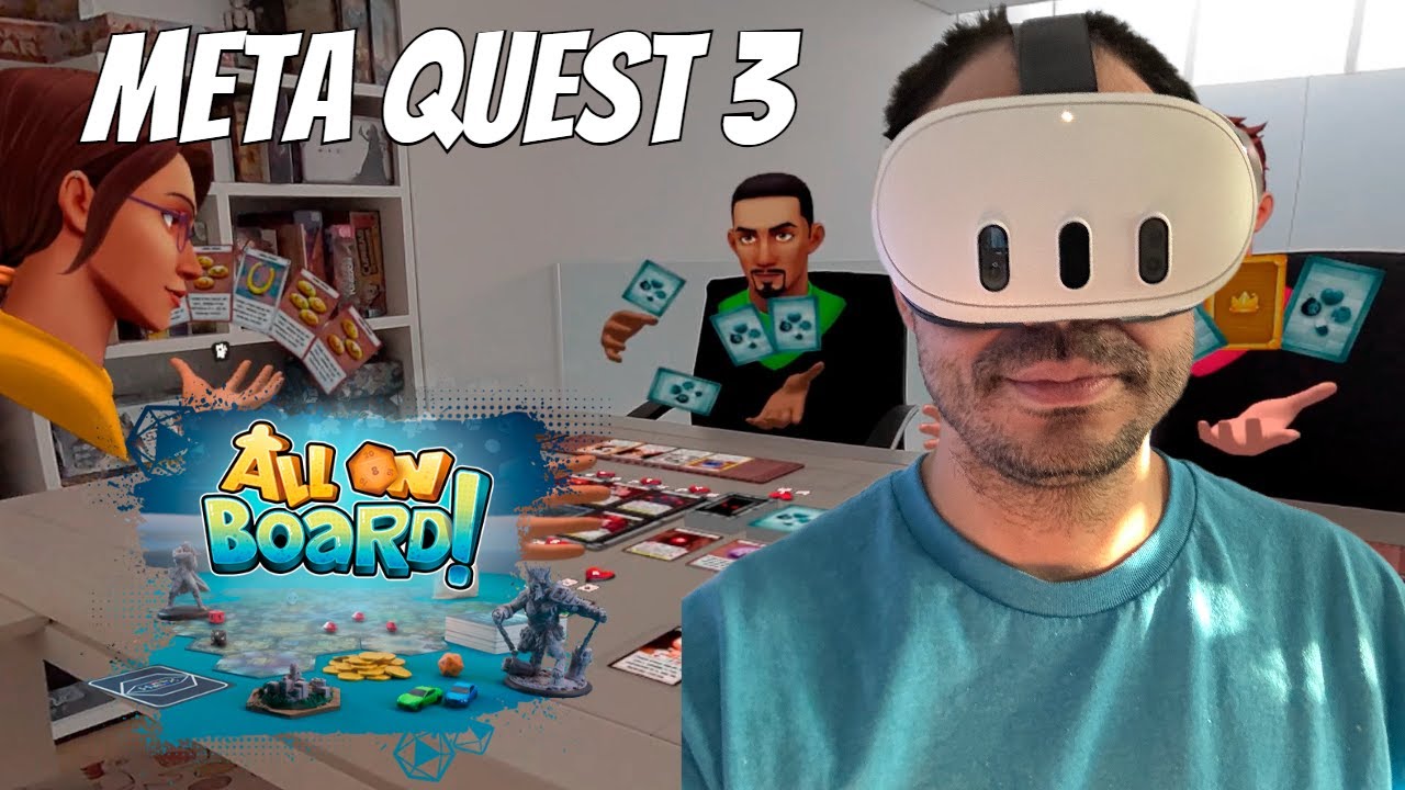 Meta Quest 2 / 3 / 3s All On Board Gameplay + Impressions | Finally A ...