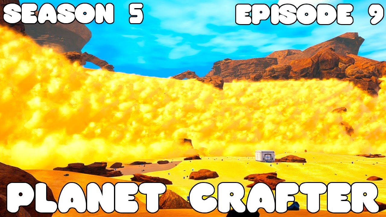 Planet Crafter S5E9 - Heading off to find some more loot, gold crates ...