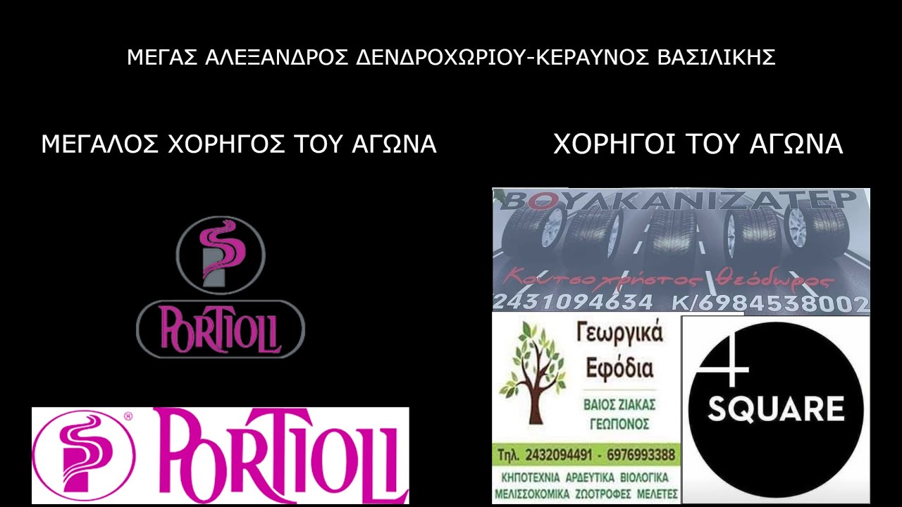 ΜΕΓΑΣ ΑΛΈΞΑΝΔΡΟΣ ΔΕΝΔΡΟΧΩΡΙΟΥ- ΚΕΡΑΥΝΟΣ ΒΑΣΙΛΙΚΗΣ - YouTube