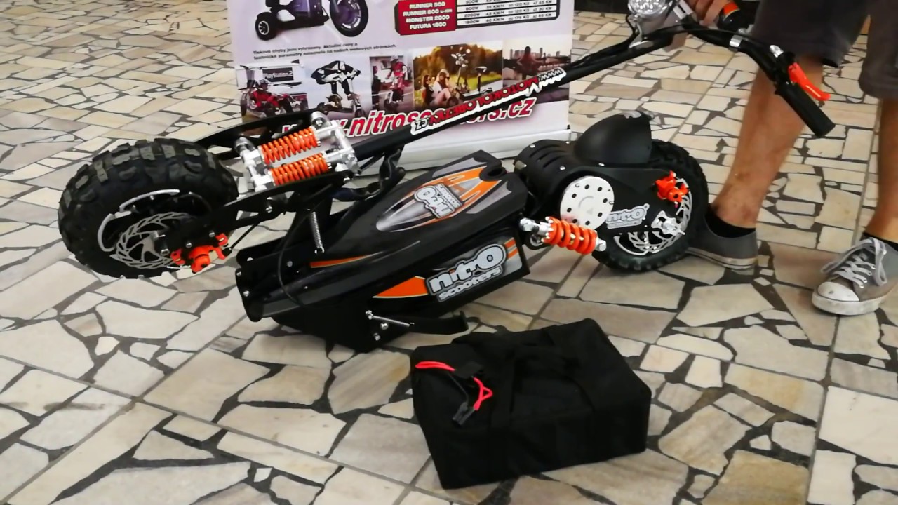 Nitro Scooters Cruiser 1900 Orange Edition - YouTube