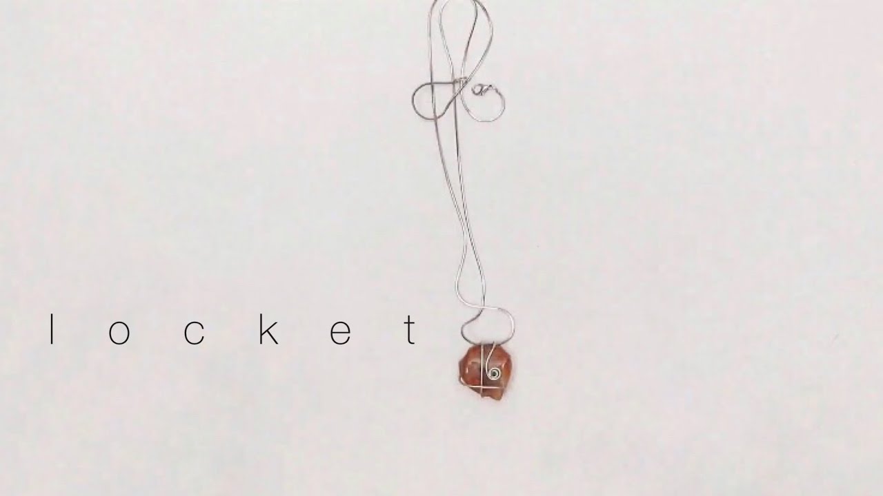 How to make a beautiful locket at home | Sarah Jewelry - YouTube
