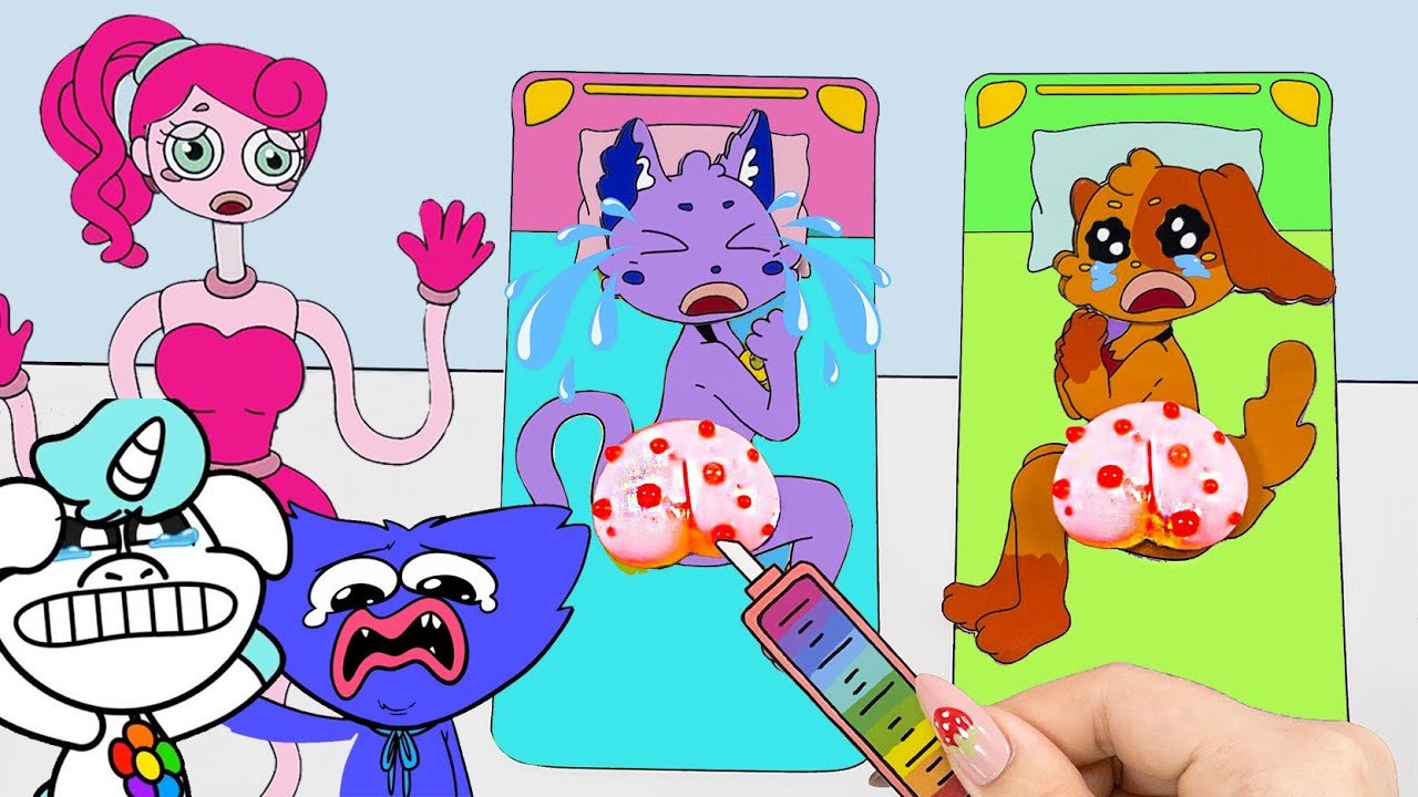 Pop the Pimples - Smiling Critters have Pimples | Paper crafts | Pomni ...