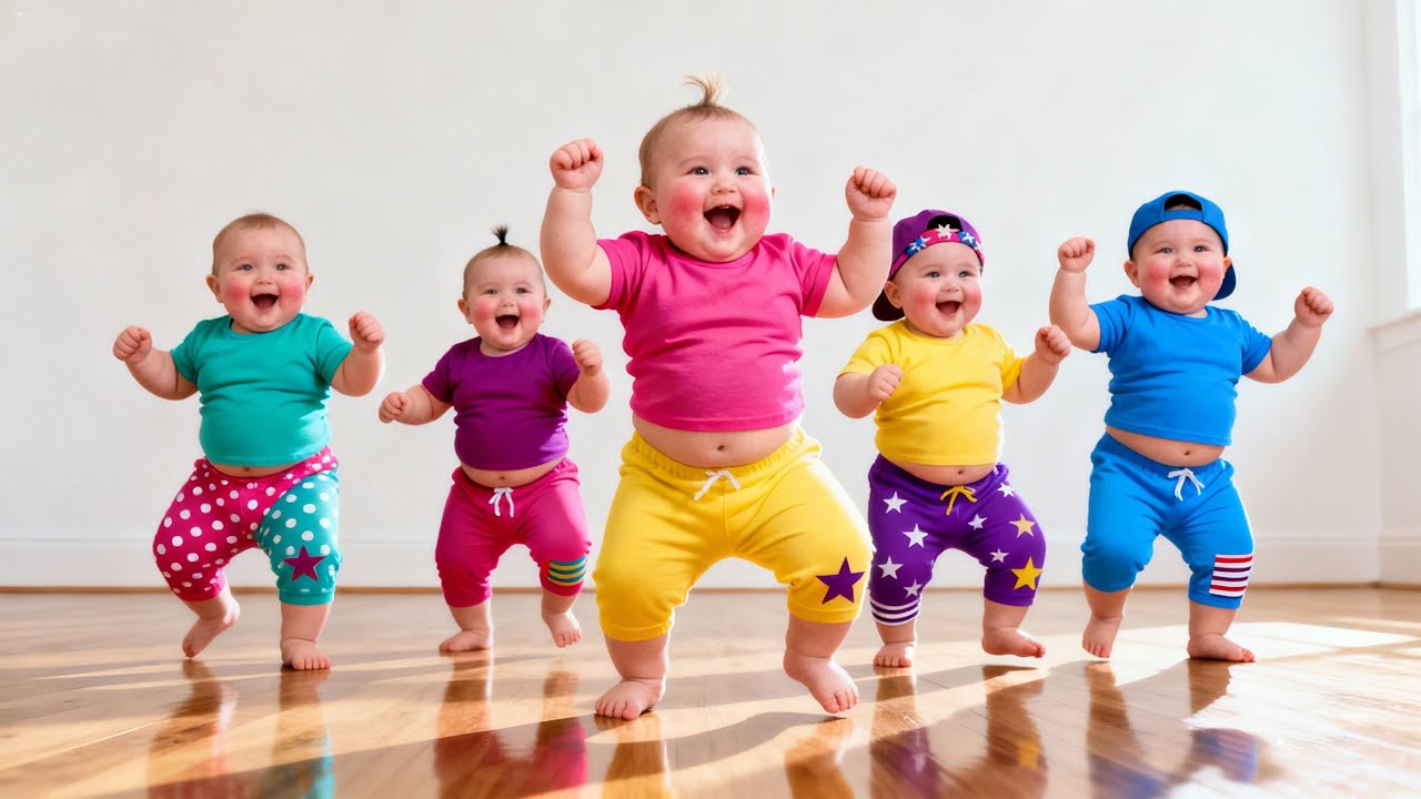 Baa Baa Black Sheep | Baby Dance Party | Fun Kids Music & Nursery Rhyme ...