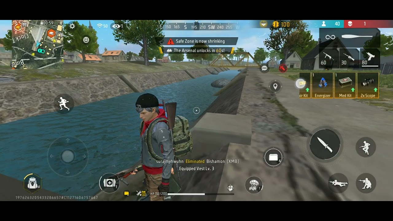How to playing first rank in battle royale - YouTube