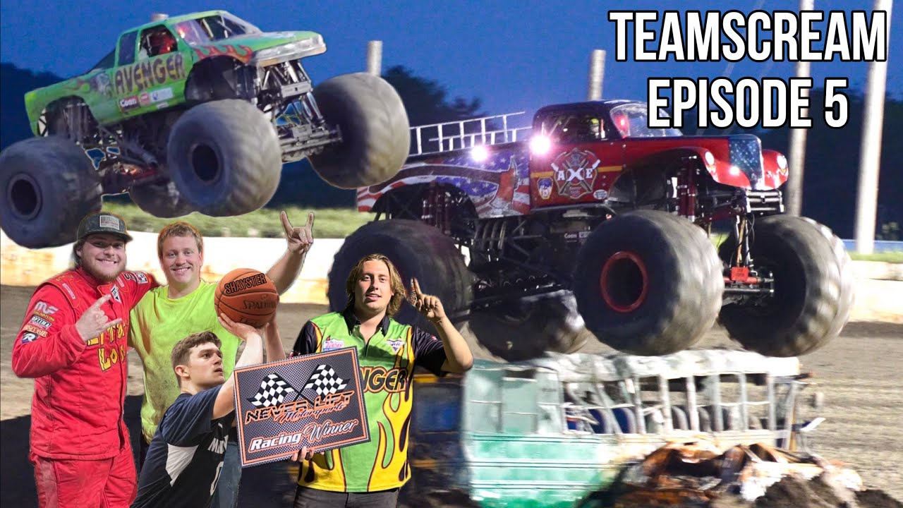 Teamscream Monster Truck Team | Dew It Boys Episode 5 - YouTube