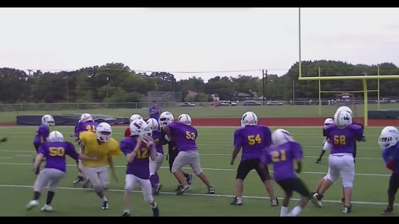 ♠ BIGGEST HITS - HUGE HITS QB Blind Side REAL injuries in PEEWEE ...