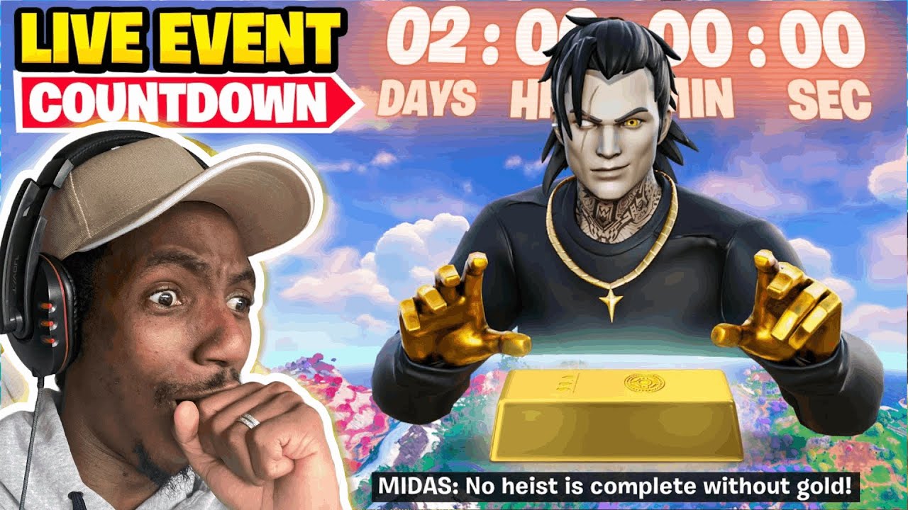 🔴 Progress Guy in *NEW*Fortnite Live Event Countdown! - YouTube