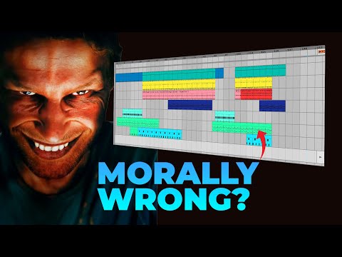 Did Aphex Twin cross the line? \