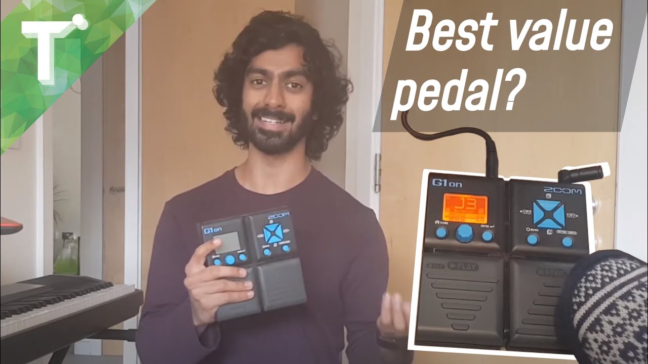 Zoom G1ON guitar effects pedal review - YouTube