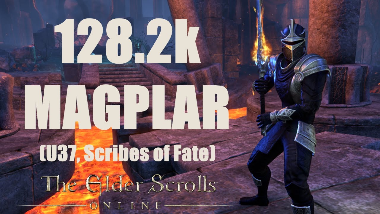 ESO - Magicka Templar PvE 128.2k DPS Build - Scribes of Fate (u37 ...