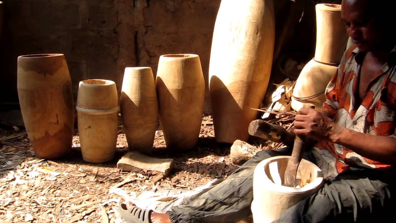 Making Ewe Drums - YouTube