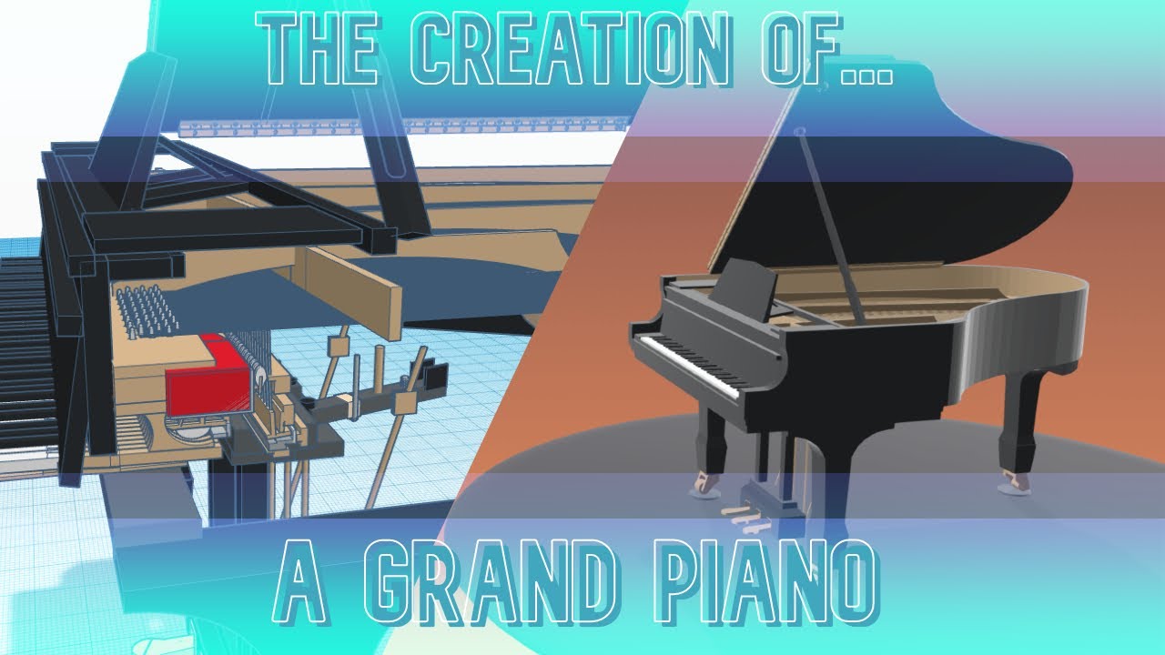 Creating a 3D Piano in Tinkercad: From Design to Rendering - YouTube