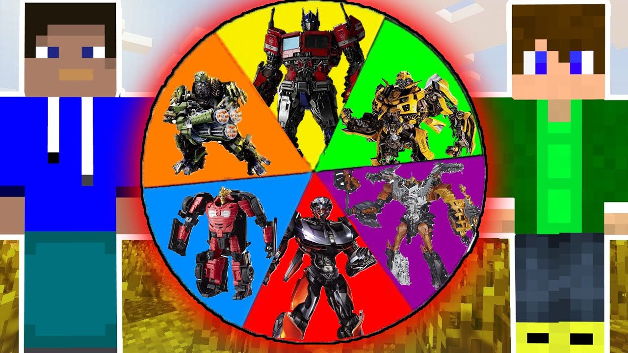 STALI se z nás Nejsilnější TRANSFORMEŘI v MINECRAFTU! - Minecraft ...