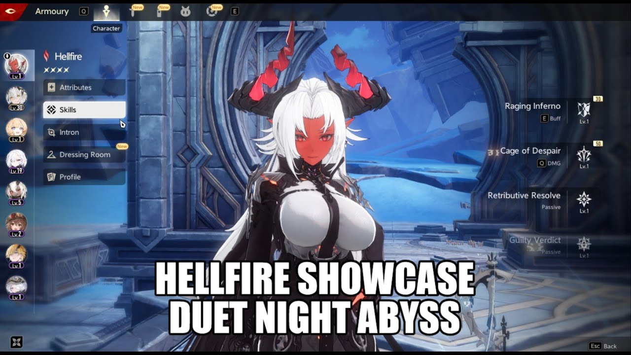 Hellfire showcase first closed beta | Duet Night Abyss - YouTube