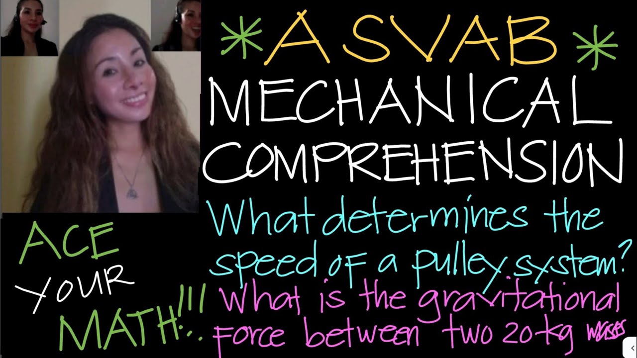 ASVAB MECHANICAL COMPREHENSION PRACTICE QUESTIONS || Jane Maciejewski ...