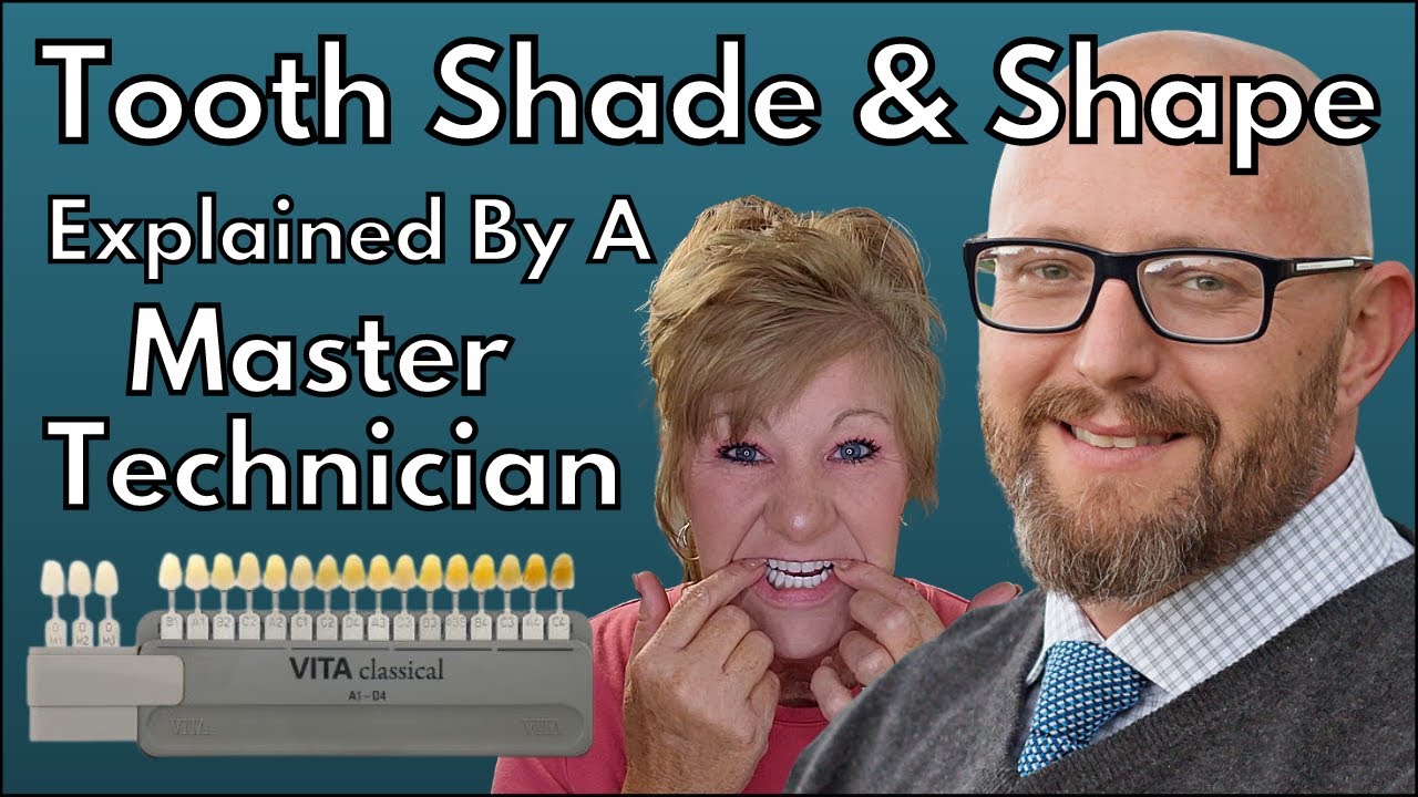 How To Pick A Denture Tooth Shade & Tooth Shape For Your Dentures - YouTube