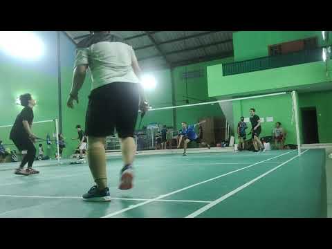 badminton syafiral&hasan vs subur&adi