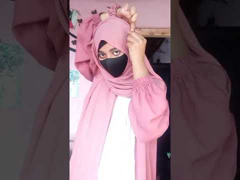 1 mnt a khub sohoj hijaf tutorial..#youtube #viral #HA.HABIBA QUEEN