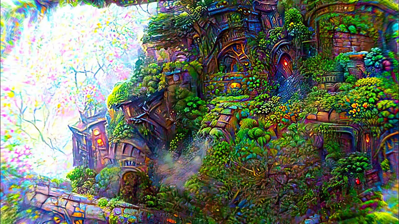 AI Dream 88 - Studio Ghibli Inspired Green Lush AI - YouTube