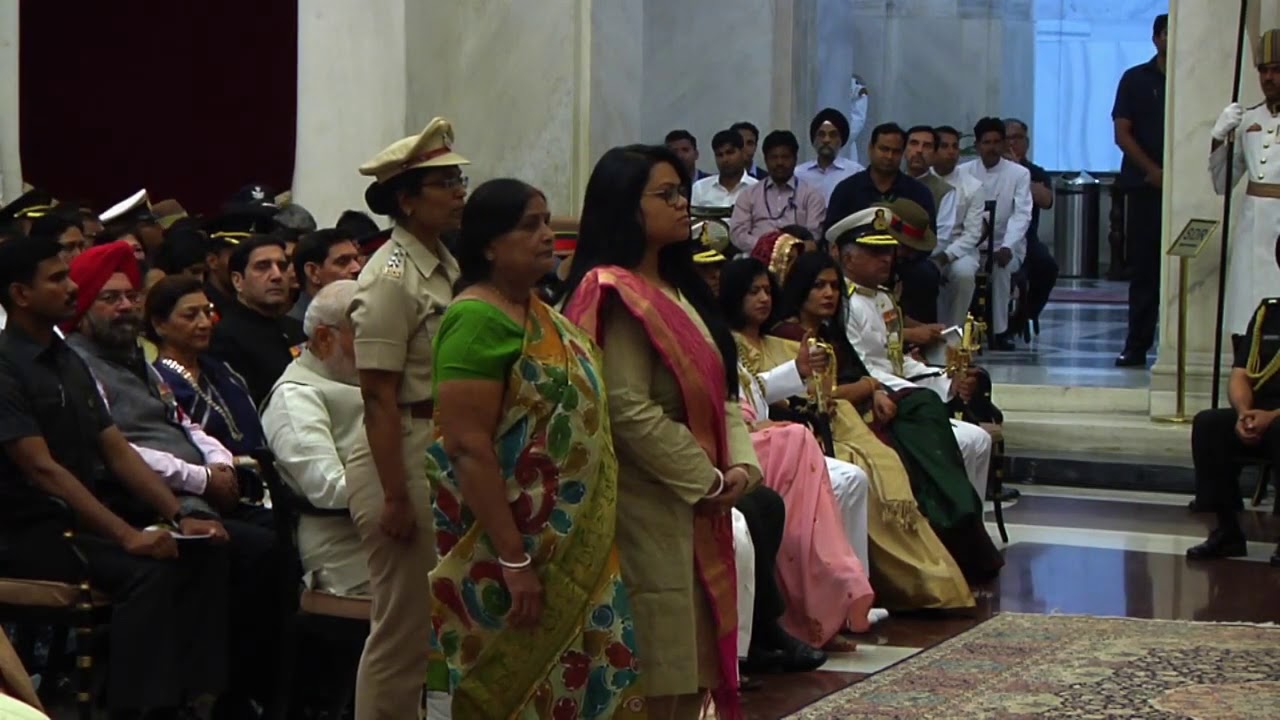 President Kovind presents Kirti Chakra to Shri Pramod Kumar Posthumous ...