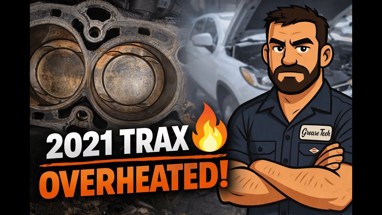 2021 Chevy Trax Overheated 🔥 Water Pump Failure Destroyed the Engine ...